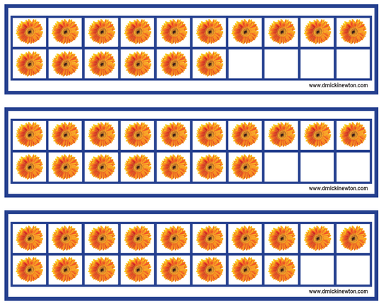 Seasonal Ten Frames – Gigglenook Math Store